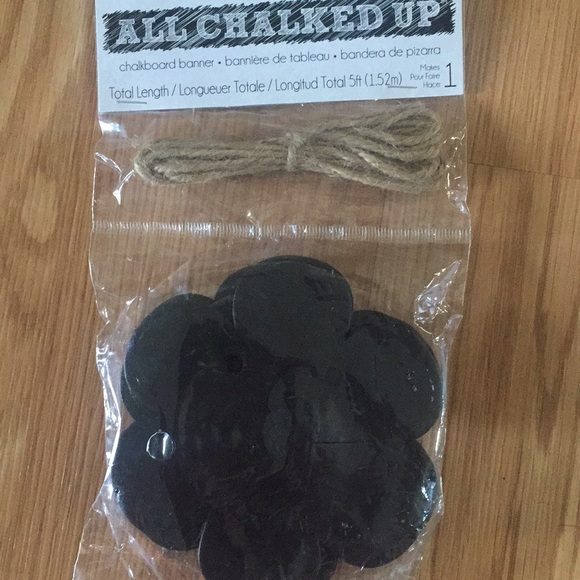Other | Chalkboard Banner 5ft Long Nwt | Poshmark